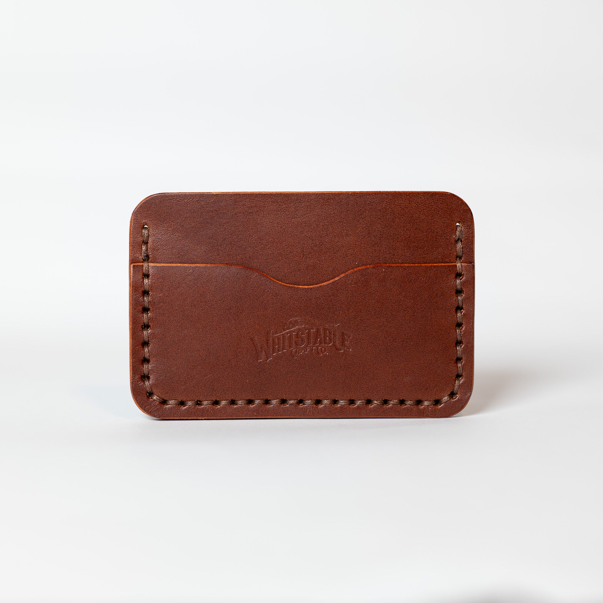 The Fort Classic Leather Card Holder | Whitstable Craft Co.